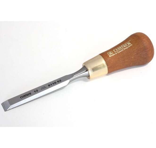 Зачистная стамеска с ручкой Narex WOOD LINE PLUS 12 мм 811062