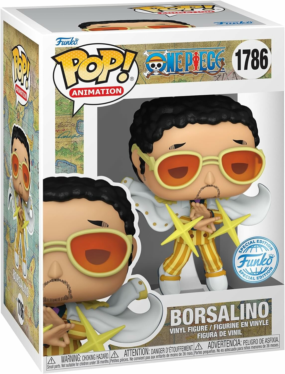 Фигурки Funko Pop ANIMATION - Коллекционная фигурка One Piece Borsalino - Фанко 1786