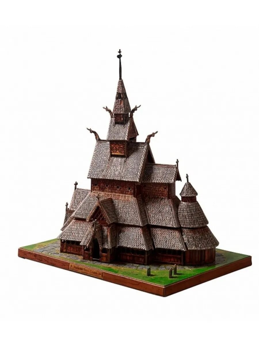 Ставкирка в Боргунне, Норвегия, ХIII в.