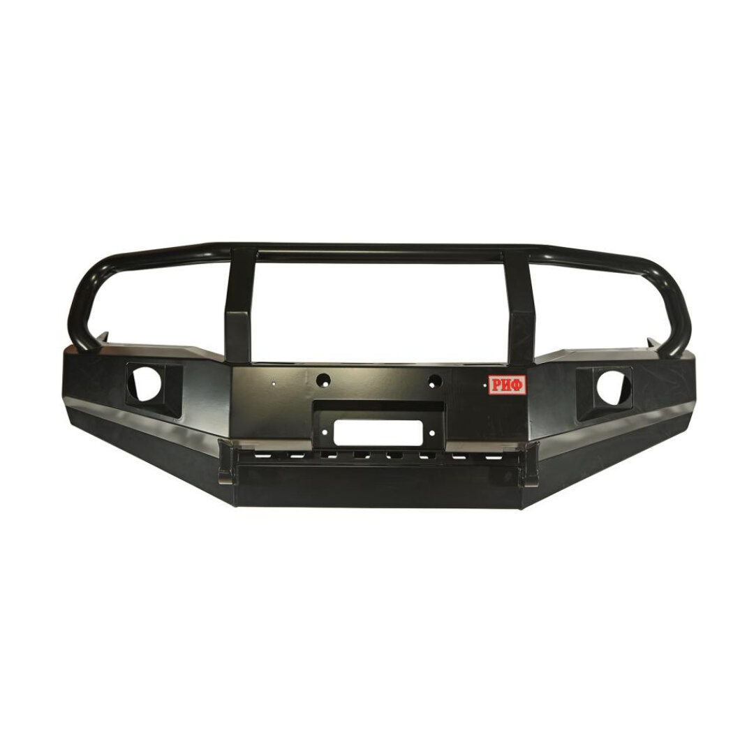 Бампер РИФ RIFVIG-10350 силовой передний для Toyota Hilux 2012-2014, черный