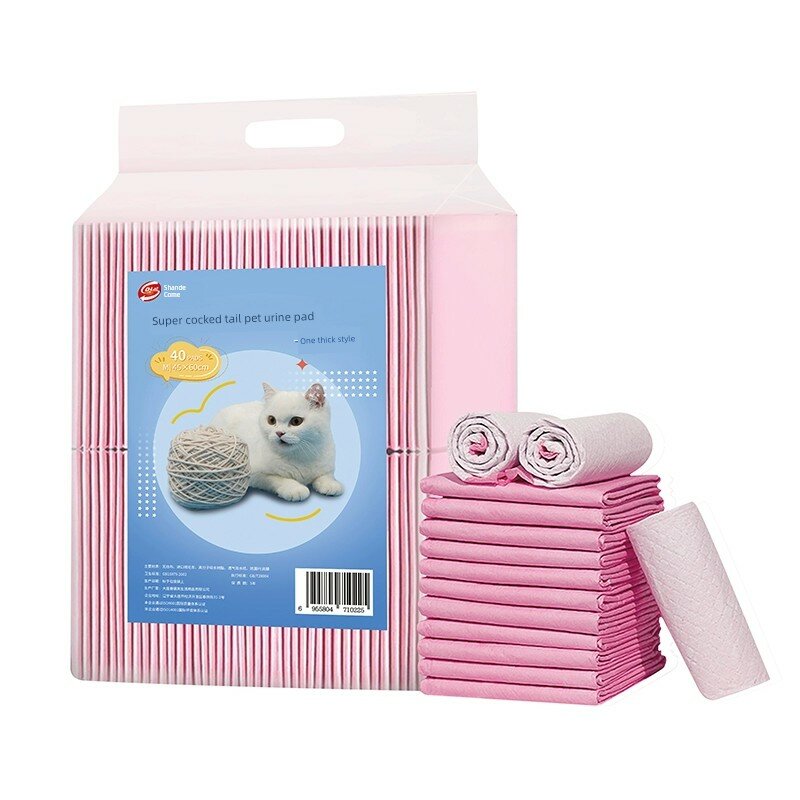 Одноразовые впитывающие пеленки Shande Lai для домашних животных, утолщенные тренировочные пеленки для щенков и кошек