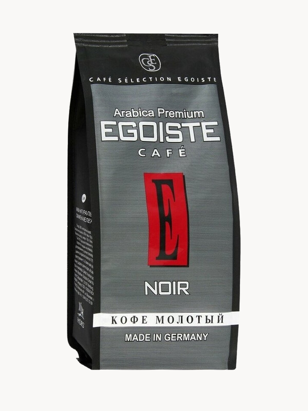 Кофе молотый Egoiste Noir, 250 г
