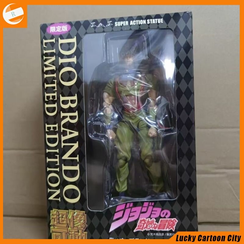 Фигурка Невероятные приключения ДжоДжо Дио Брандо / JoJo's Bizarre Adventure Stardust Crusaders Dio Brando подвижная фигурка зеленый(17cm)