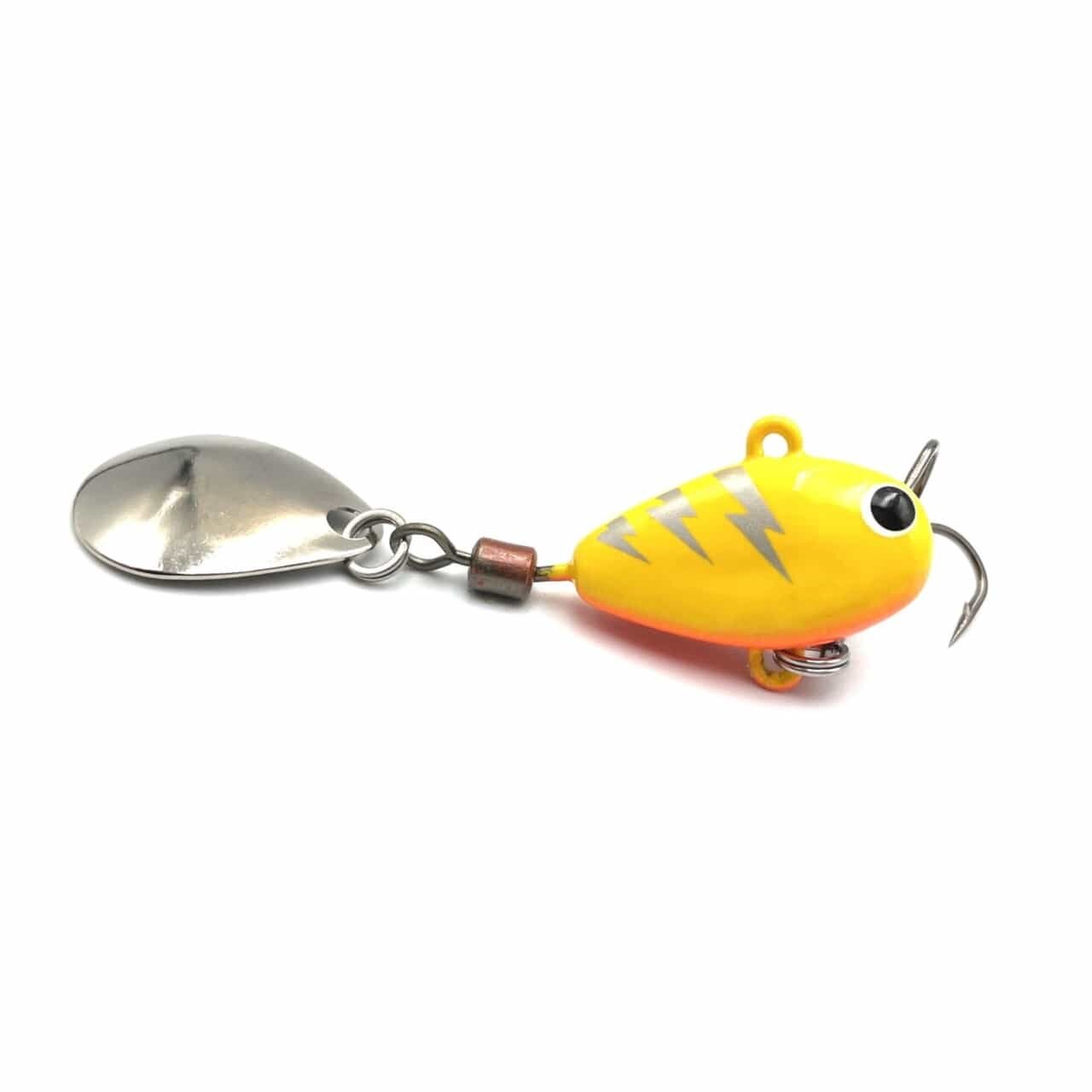 Тейл-спиннер UF STUDIO HURRICANE 7.5гр yellow flash