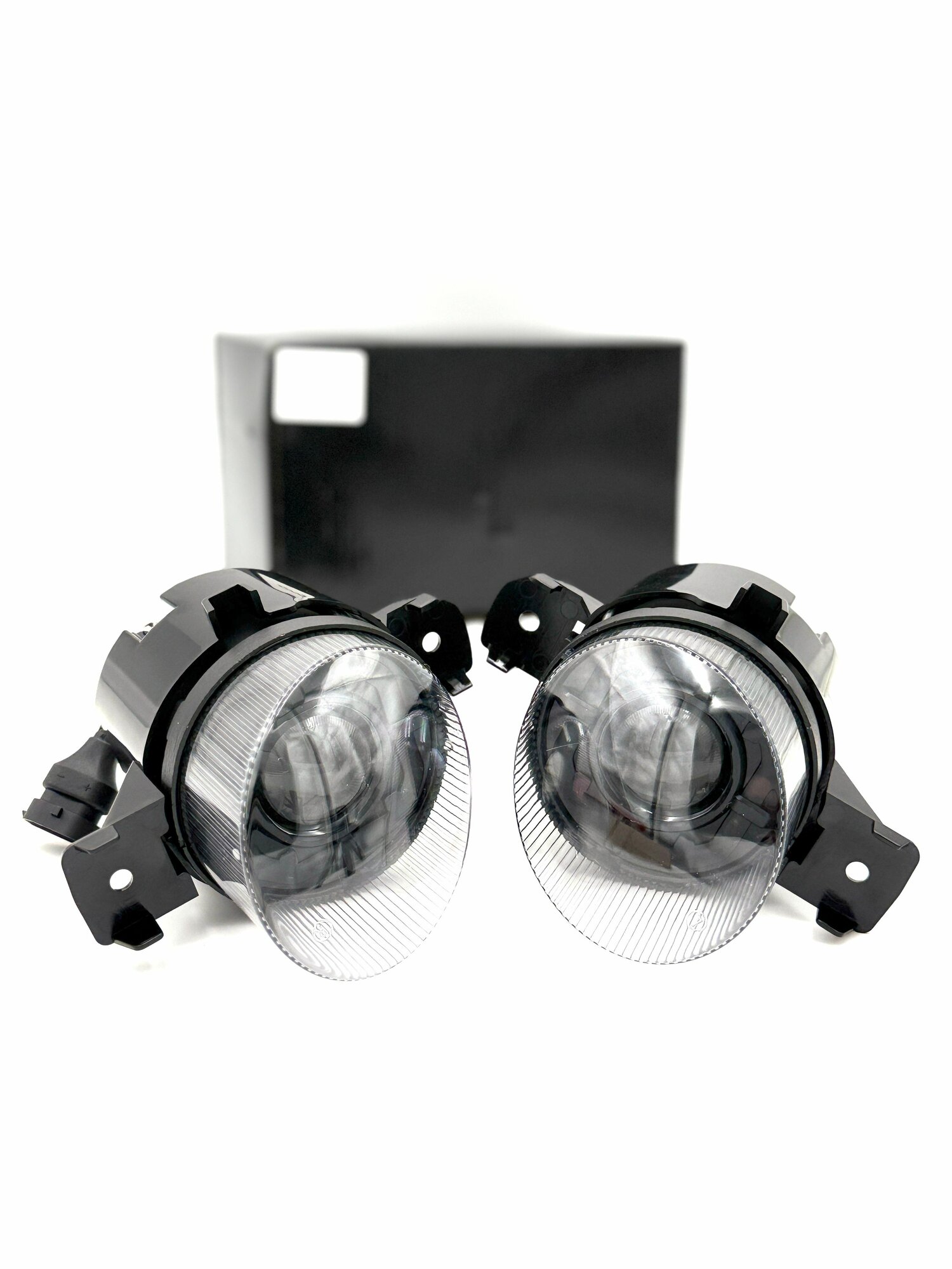 ЛЕД фары ПТФ линза 6000k для Nissan Infiniti Renault / светодиодные противотуманки Led 2шт