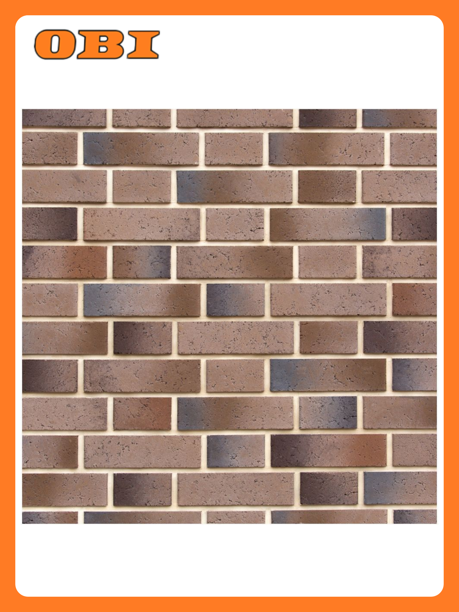 Искусственный камень Atlas Stone Шамотный кирпич черно-коричневый 1,45 кв. м