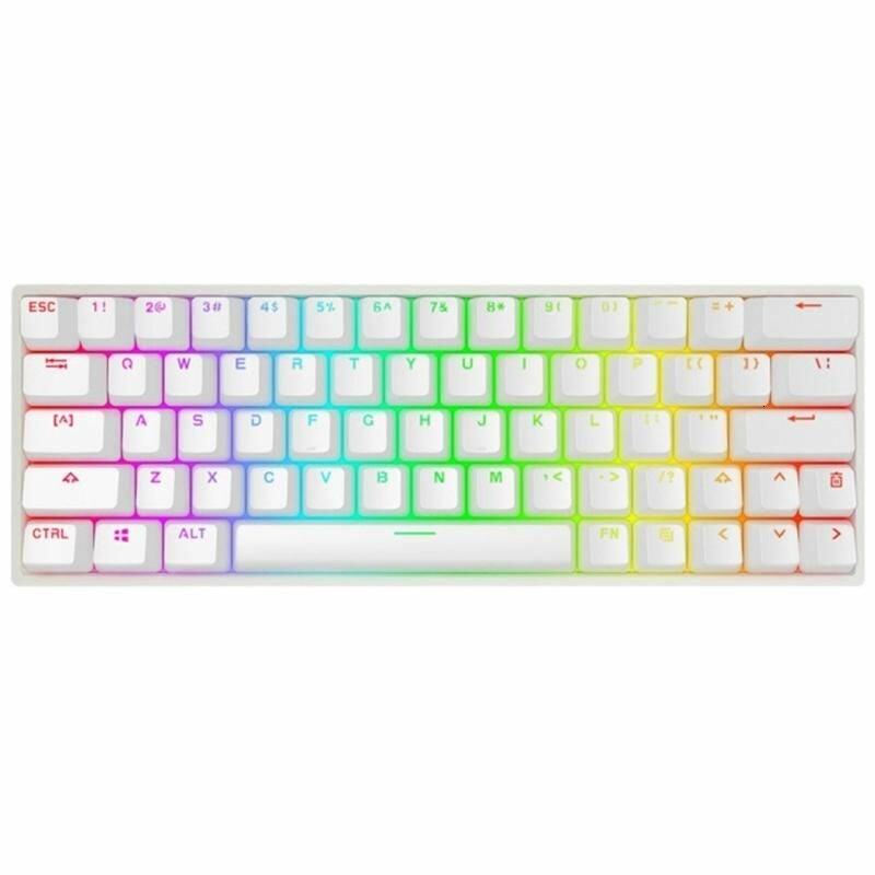 GK64 Механическая клавиатура с RGB подсветкой, Белый - Y
