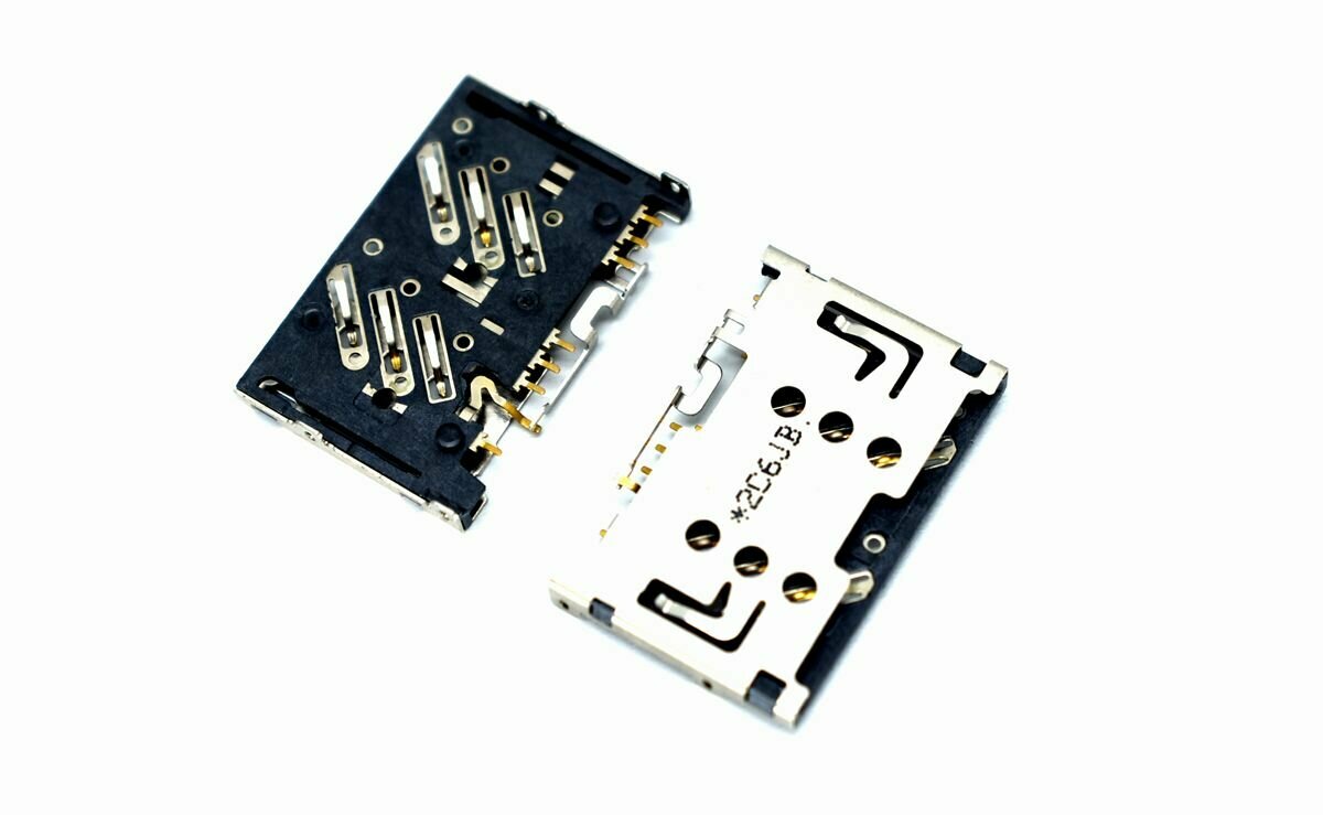 Коннектор SIM-карты (сим), mmc коннектор (S118)
