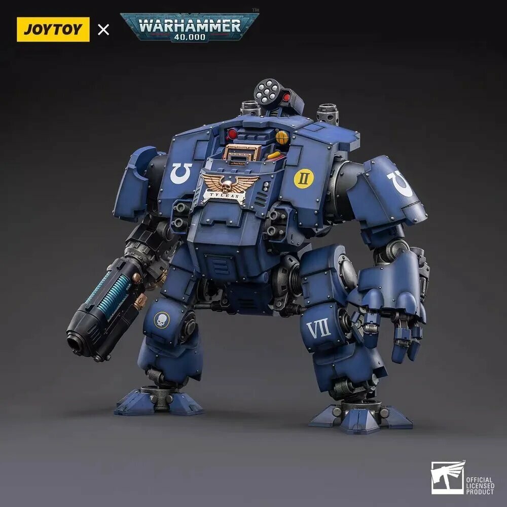 Подвижная фигурка JOYTOY Warhammer 40K 1/18 Action Figures Ultramarines Readmptor Dreadnought Brother Dreadnought Tyleas