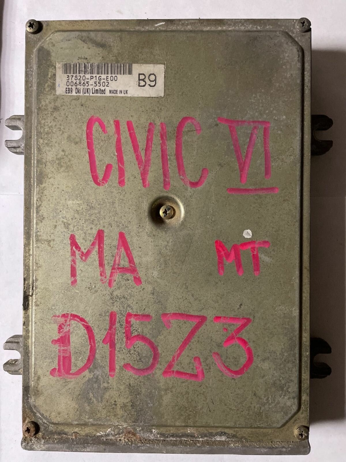 Блок управления двигателем Honda Civic VI 37820P1GE00