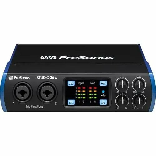 Студийная звуковая карта PreSonus Studio 26c