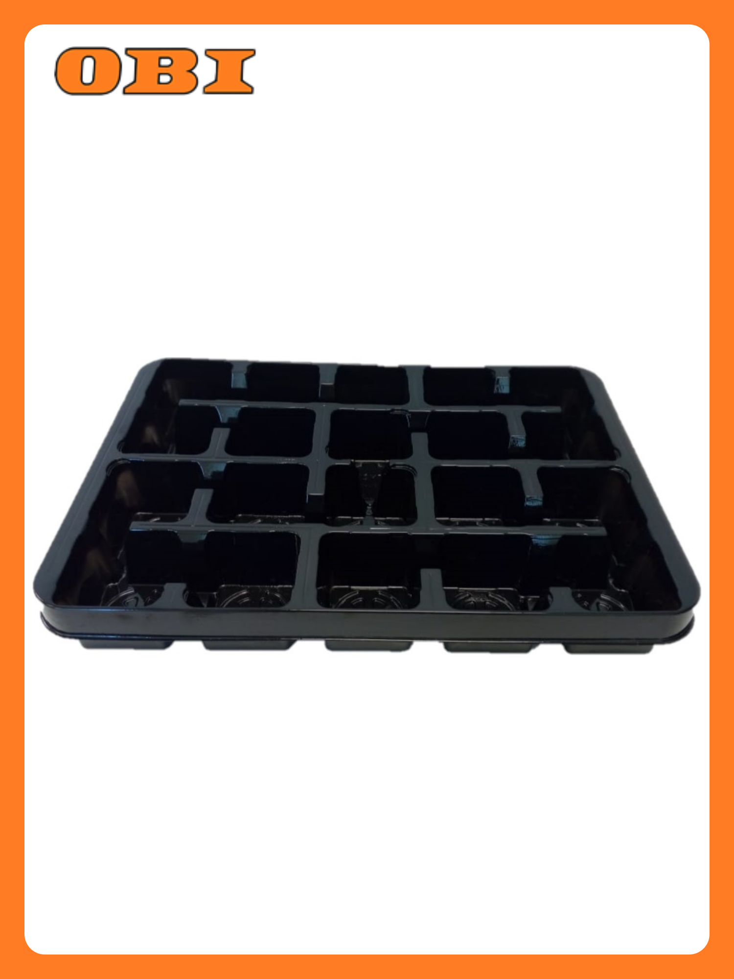 Транспортная кассета под горшки 7х7см 39,5х28х5 20 ячеек