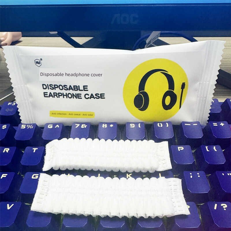 Интернет-кафе, киберспортный отель, специальный одноразовый чехол для наушников, защита от пота и водонепроницаемых