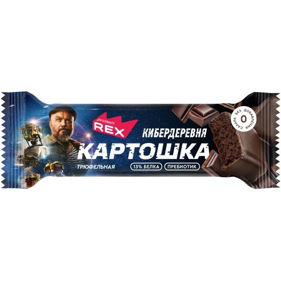 Протеиновый батончик Proteinrex глазированный Картошка трюфельная 40г