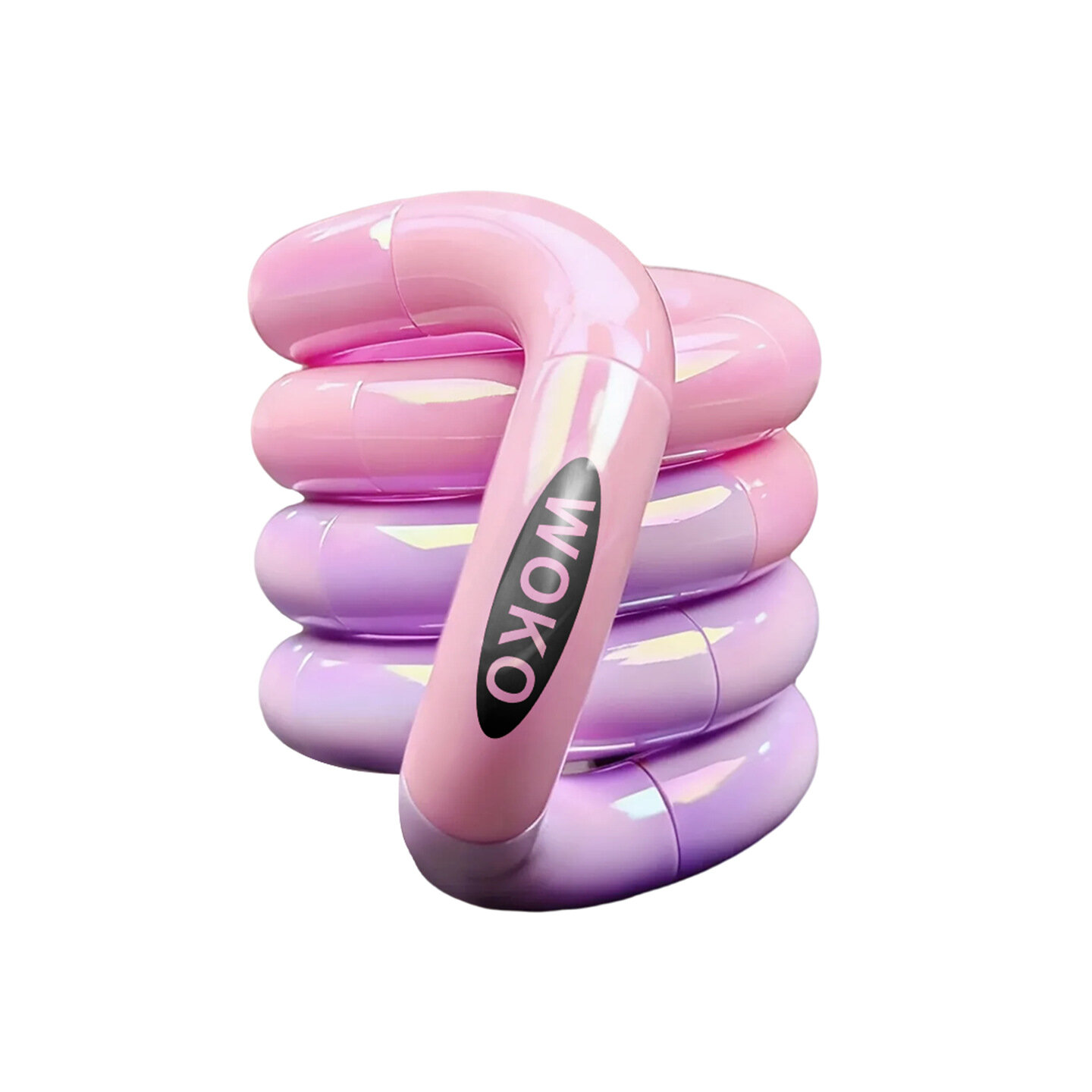 WOKO Twisty Fun Игрушка с изменением температуры Танго для снятия стресса Плюшевая игрушка с изменением цвета Подарок на день рождения