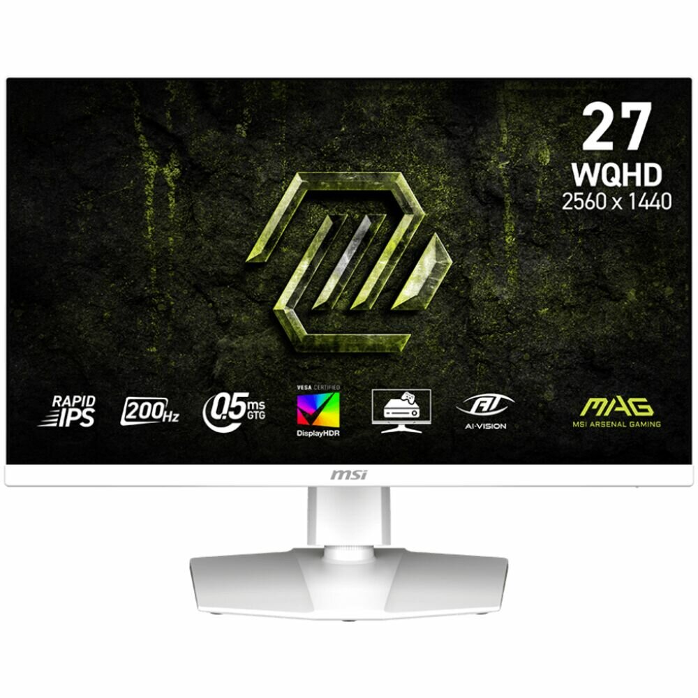 Монитор 27" MSI MAG 274QRFW E20 IPS 2560x1440 0.5ms HDMI, DisplayPort, USB Type-C