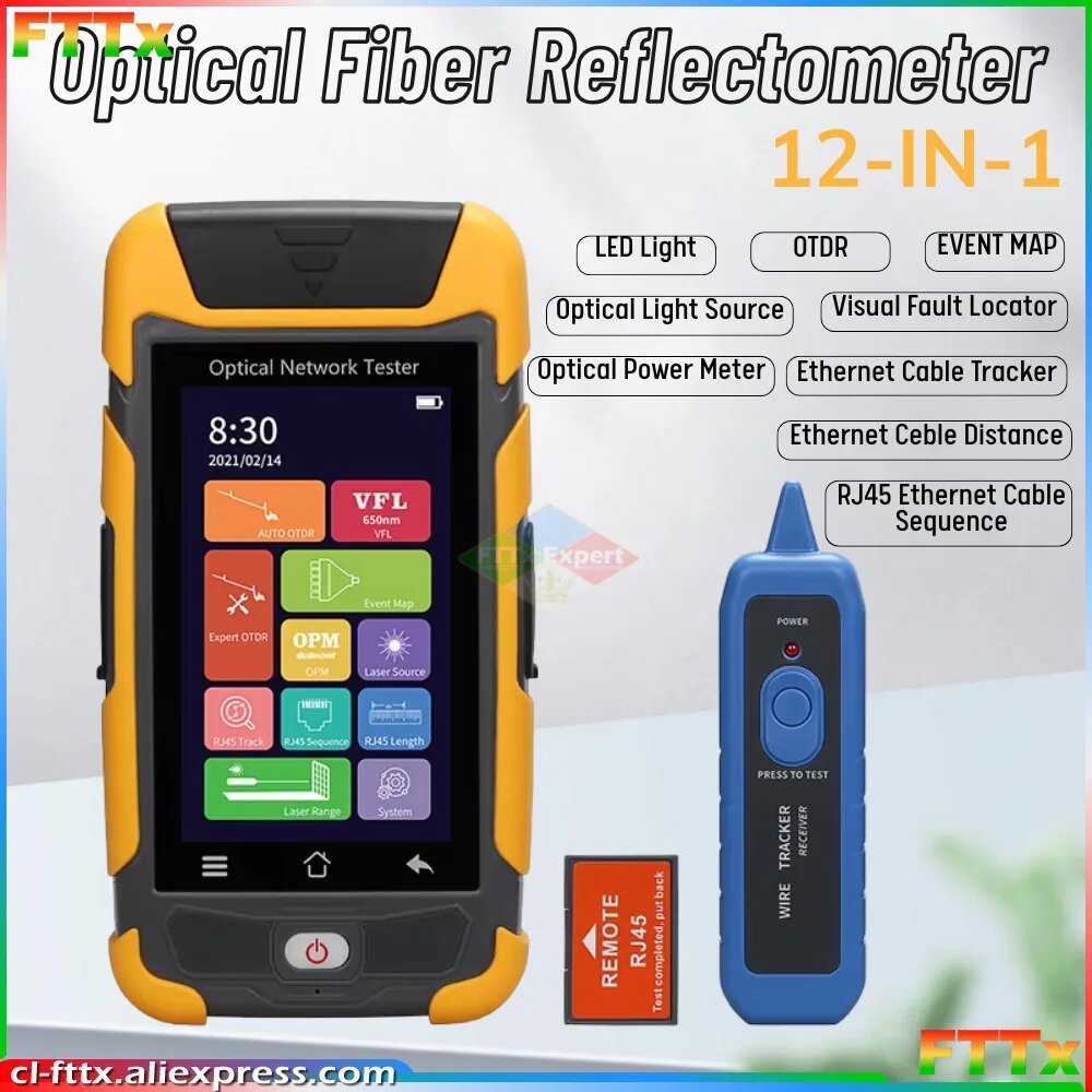 CAILI Оптический рефлектометр OTDR 850nm 1310nm SC UPC