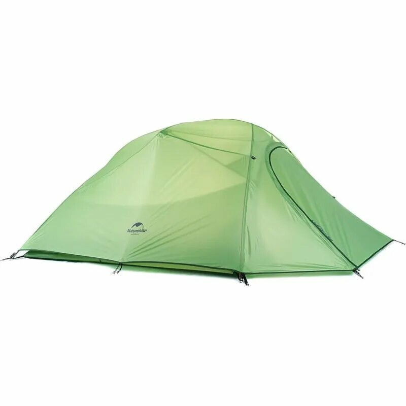 Палатка Naturehike Сloud up 2 NH17T001-T 210T с ковриком, зеленая, 2339445