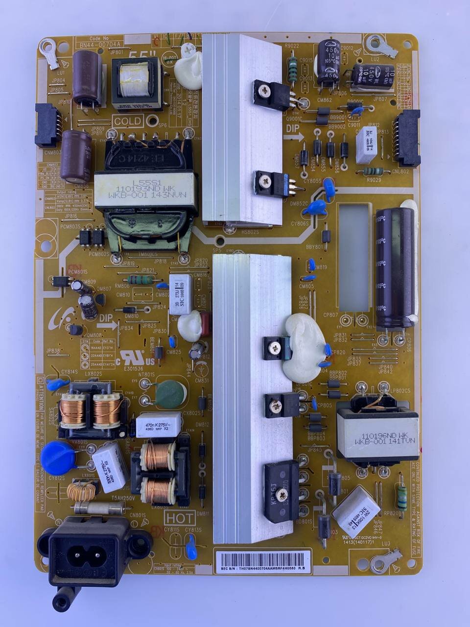 Блок питания PSU; BN44-00704A L55S1_EHS для телевизора UA55H6300AR