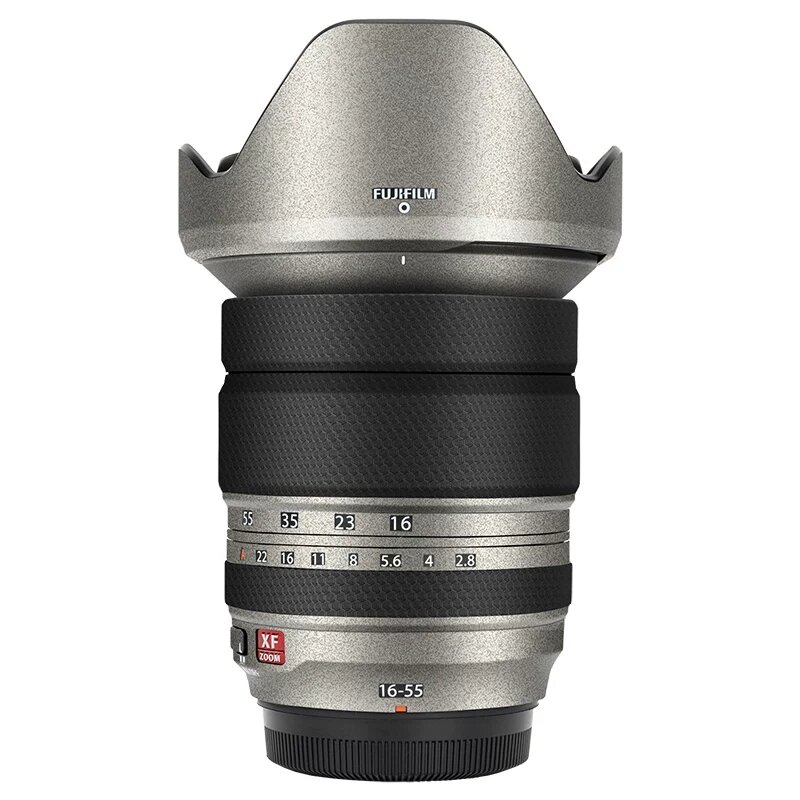 JJC Fuji XF 16-55mm f/2.8 II Защитная пленка в титаново-золотом цвете, металлическая для фотооборудования