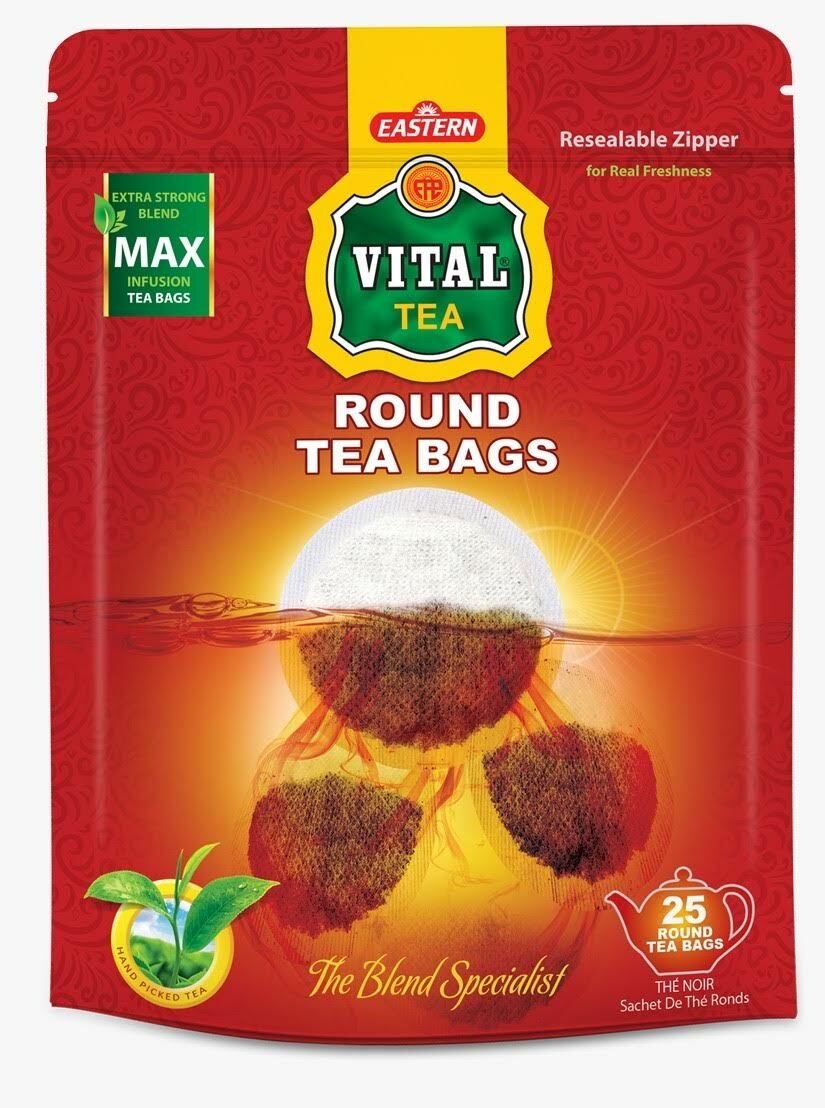 Vital Пакистанский чёрный чай 25 пакетиков по 62,5 г