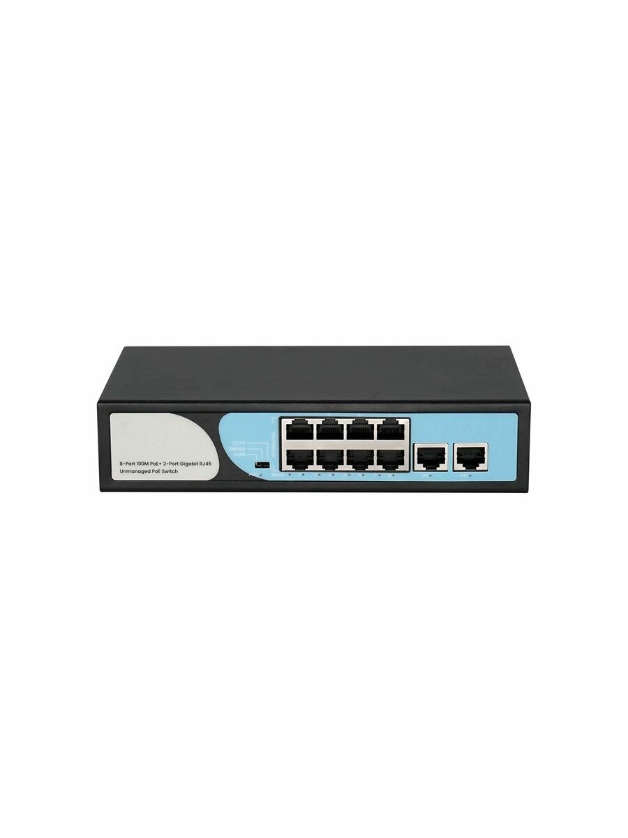 PoE-коммутатор CYONICE S100-8FTP2GT: 8 10/100 PoE + 2 1 Гбит/с uplink