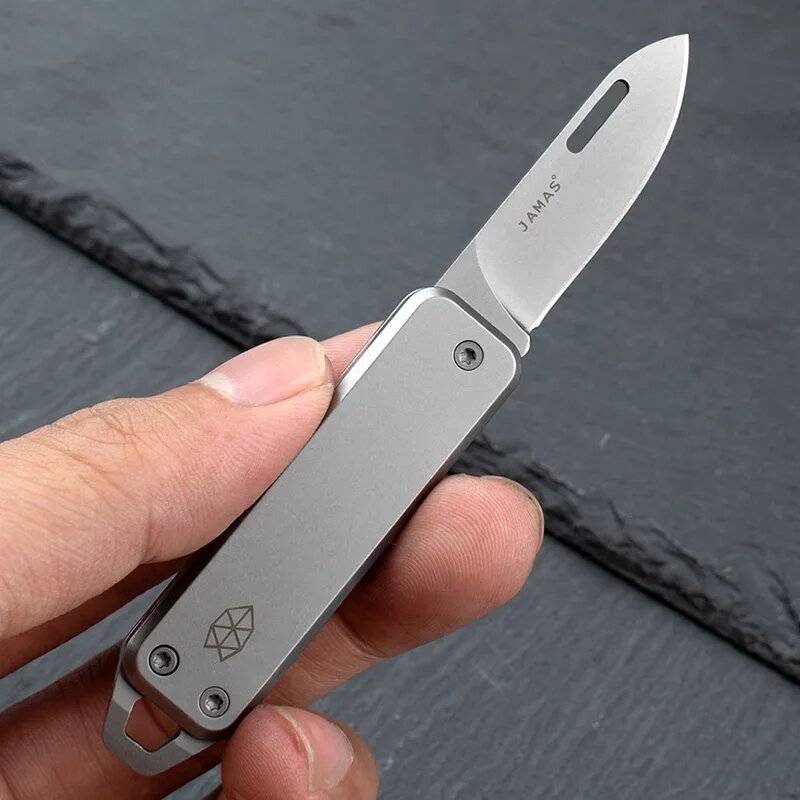 Складной Sharp Открытый Многофункциональный Нержавеющая Сталь Мини Домашний Нож Портативный Брелок Фруктовый Нож Открытая Коробка Портативный