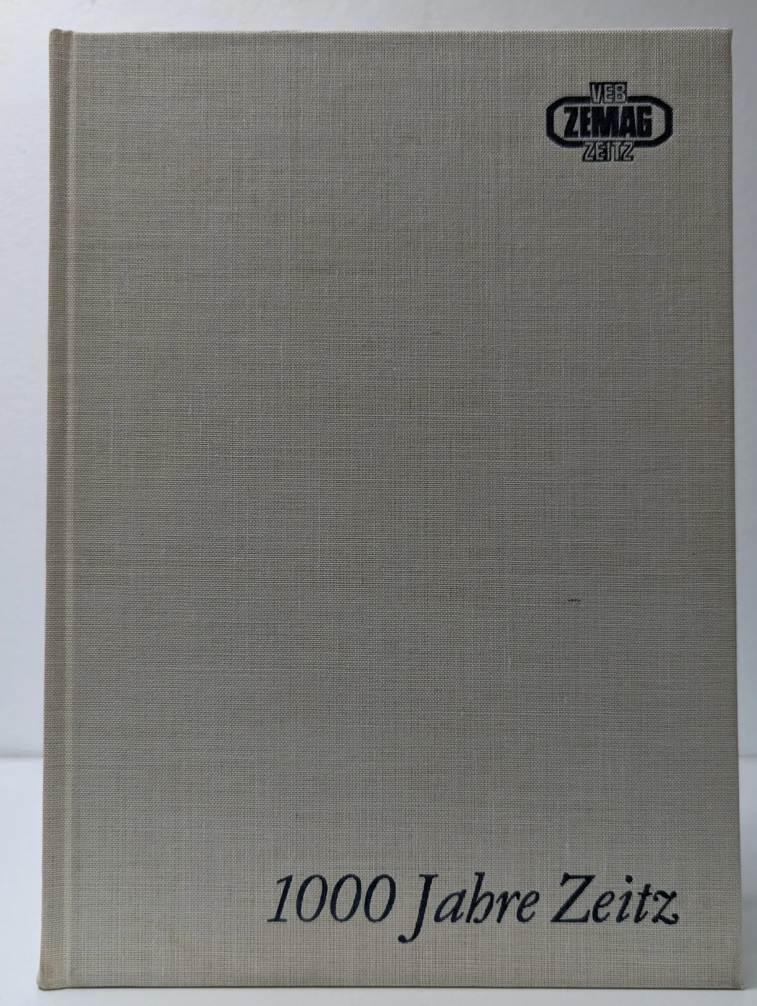 Zeitz: Geschichte und Gesicht einer Stadt Bock Ernst Ludwig, Föppel Heinz 1967