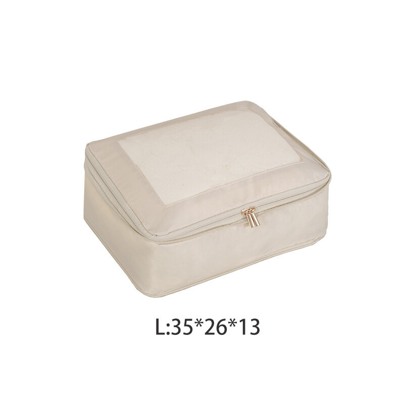 Дорожная компрессионная сумка для хранения, костюм из шести предметов, сумка для организации и упаковки одежды,