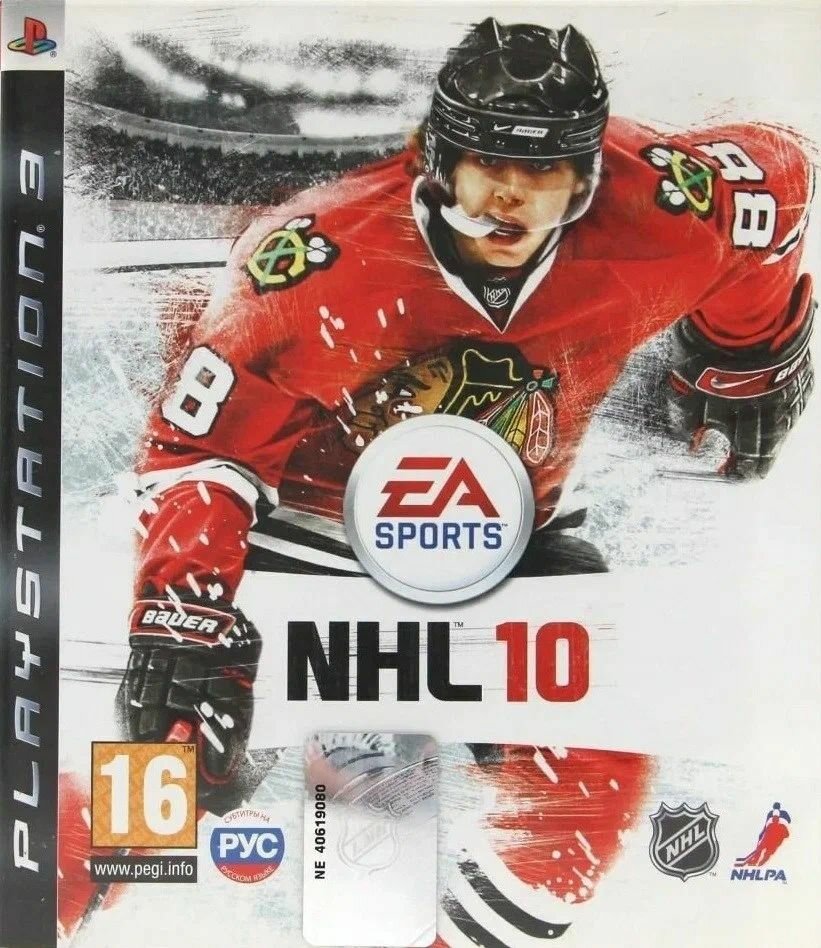 Видеоигра Nhl 10. Издание на диске. Русский язык на ps3.