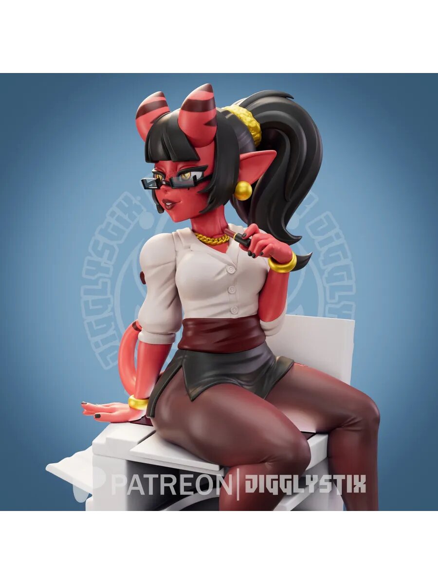 Коллекционная фигурка Meru the Succubus - Meru 20 см