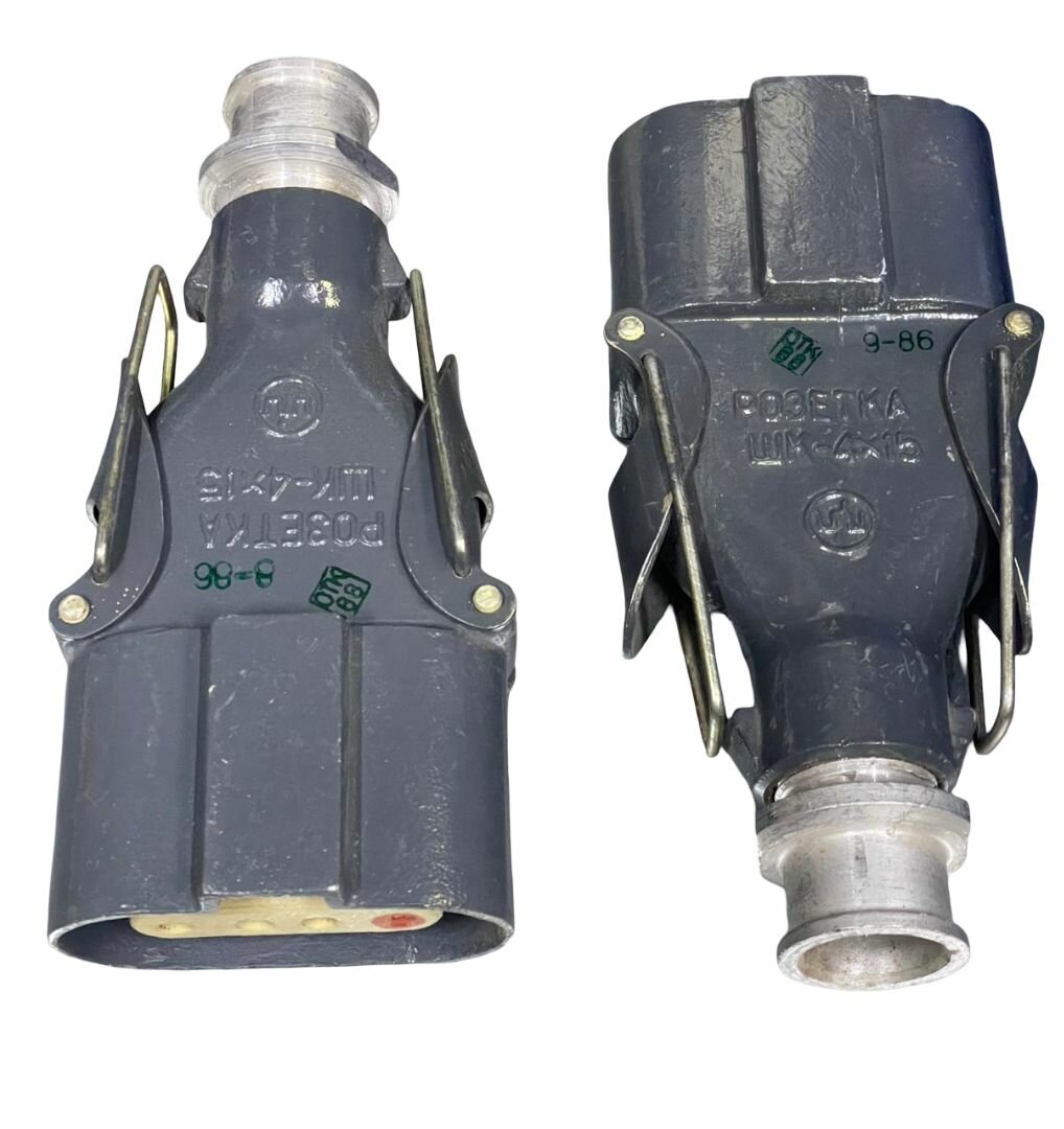 Розетка кабельная ШК-4х15, 15А/380В IP54, 1шт