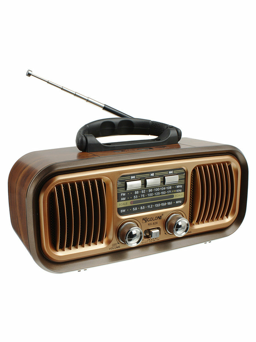 Радиоприемник RX-826 Golone USB/microSD, ACC