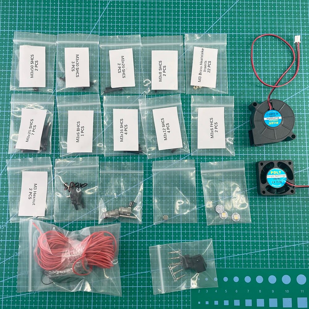 Экструдер StealthBurner Voron 2.4 Trident, Basic parts — фото 1