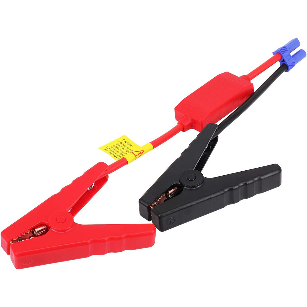 Питательный кабель с аллигаторными щипцами для автомобильного аварийного источника питания, EC5 женский разъем injection molding, кабель с аллигаторными щипцами, стартовый источник питания для автомобиля