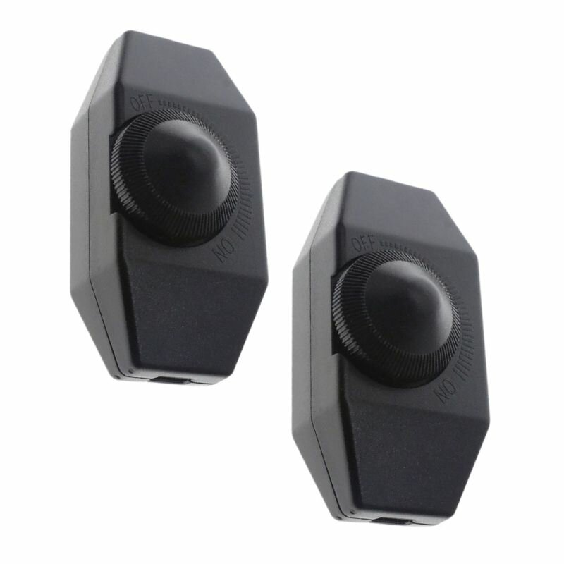 1 комплект из 2-х переключателей затемнения-черный