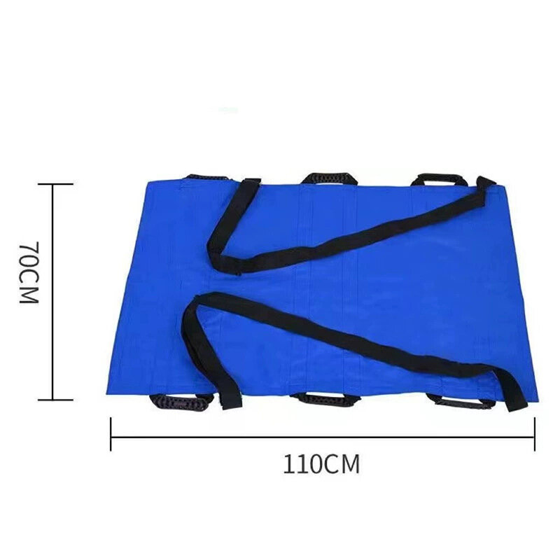 Мягкий подъемник для домашнего использования, портативный и простой, складной для улицы, подъемник для кровати для пожилых, тканевый транспортный и переносной мат для подъема и спуска по лестнице