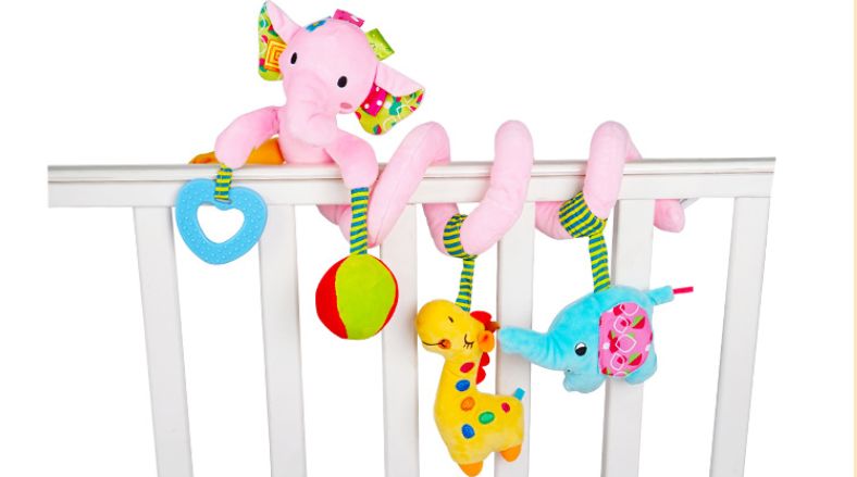 Детская кроватка Мобильный кровать колокол Детская коляска 0 12 месяцев Новорожденные детские игрушки Детская музыка кассета профессор спиральная коляска Детская коляска и мобильная ()