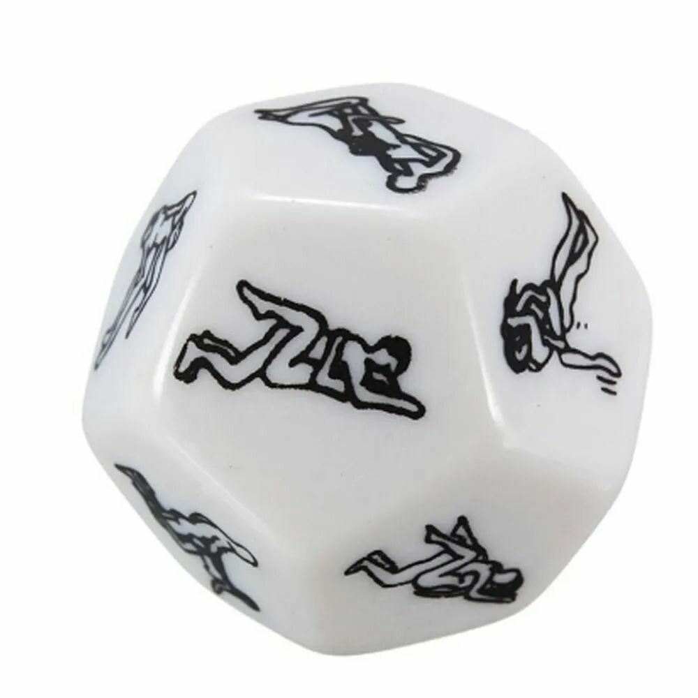 12-гранный светящийся скорпион: эротическая игра для пар, сочетающая азарт и романтику. Весёлые кубики для взрослых.