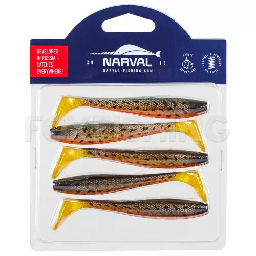 Силиконовая приманка Narval Choppy Tail 10cm #040 5шт.
