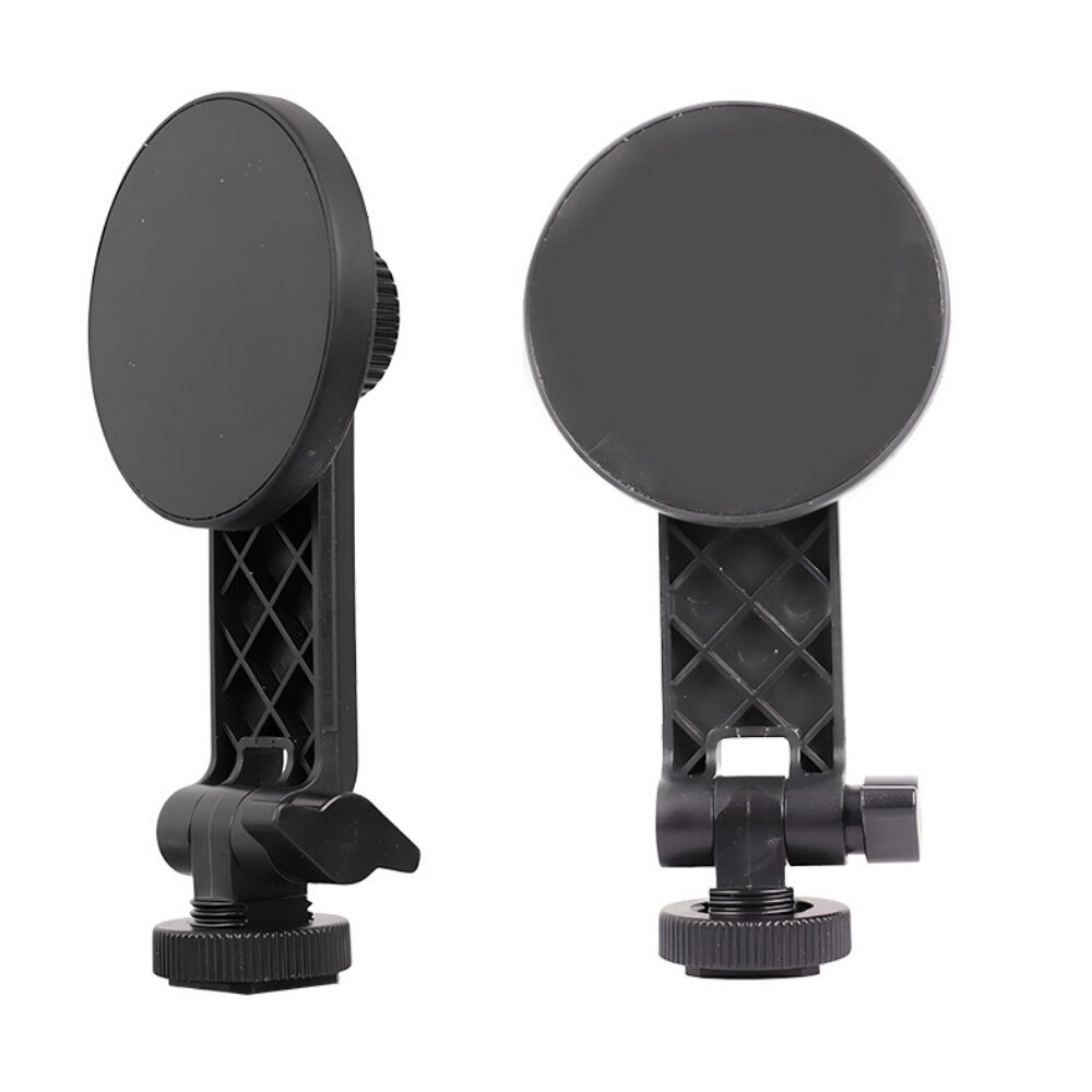 1/4 Винтовое крепление для камеры, холодный башмак, удлинитель, складная подставка для телефона, совместимая с магнитным держателем Magsafe