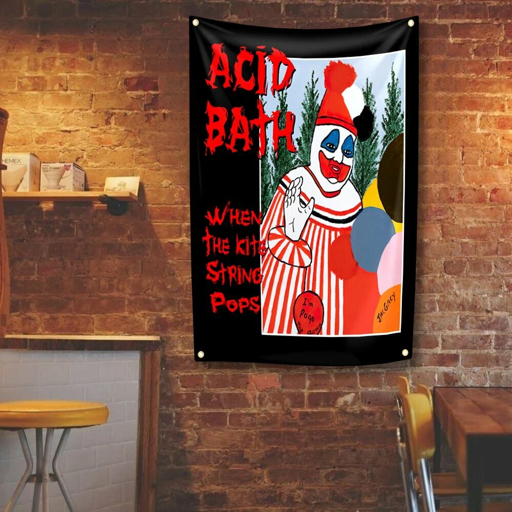 Полиэстеровый флаг с 4 отверстиями Красный, 60x90cm, 4 Grommets