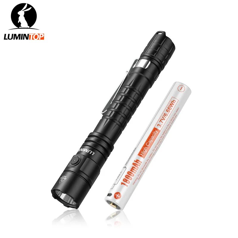 Lumintop P2A тактический фонарик, черный