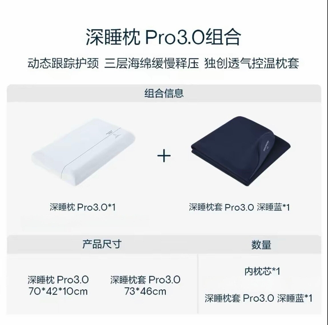 Подушка Duoya Same Style 3-го поколения, полный комплект, подушка для глубокого сна PRO, подушка для сна с эффектом памяти, подушка для бокового сна, чехол для подушки, дропшиппинг