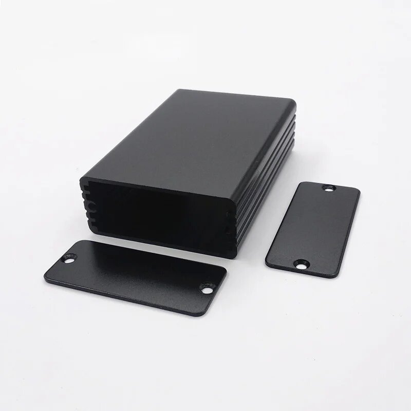 Корпус из алюминия для электронных плат 80x54x23 мм 80x54x23mm-Black
