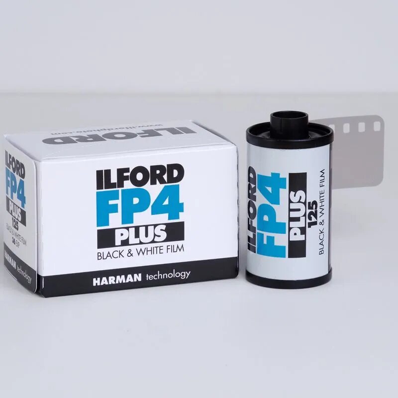 135 Черно-белая пленка Ilford FP4 Plus 125 Срок годности: 2027