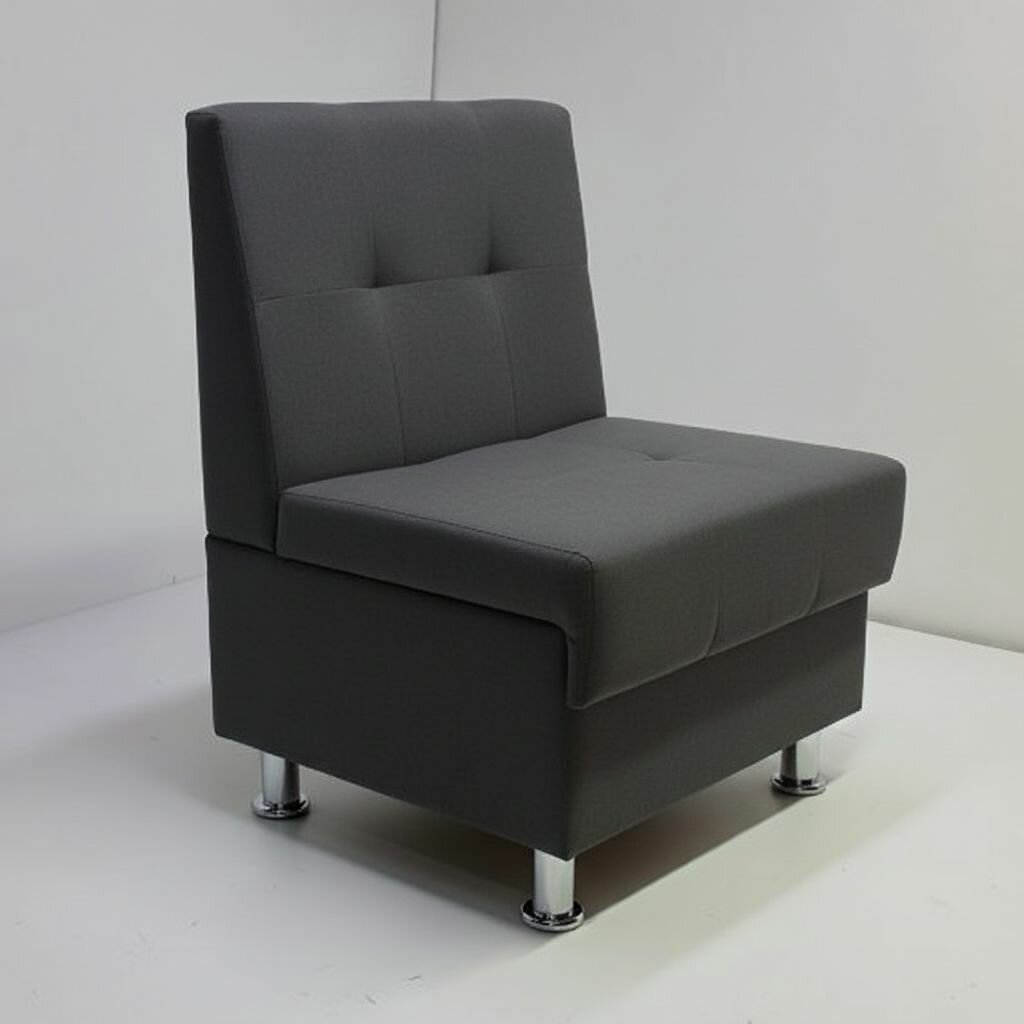 Стильный компактный диван Фабрики оникс из практичного и износостойкого материала с оригинальным дизайном, вместительным ящиком для хранения, мягким наполнителем для дома, дачи и офиса