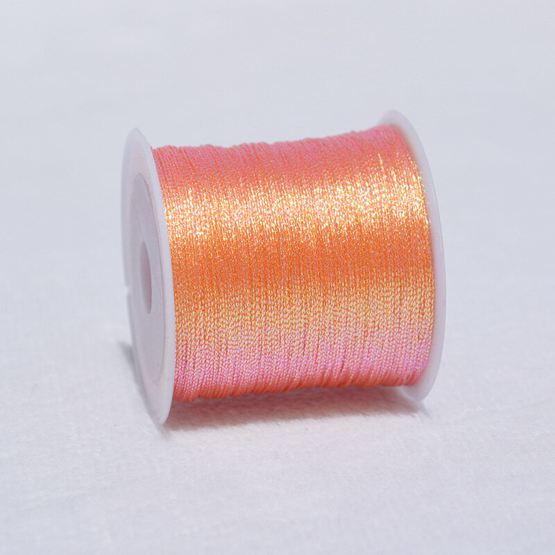 Золотая нить, золотая и серебряная нить, иризирующая нить, цветная золотая ручная работа, веревочный браслет, плетеная веревка, материал из нефритовой нити, ручная работа ювелирных изделий