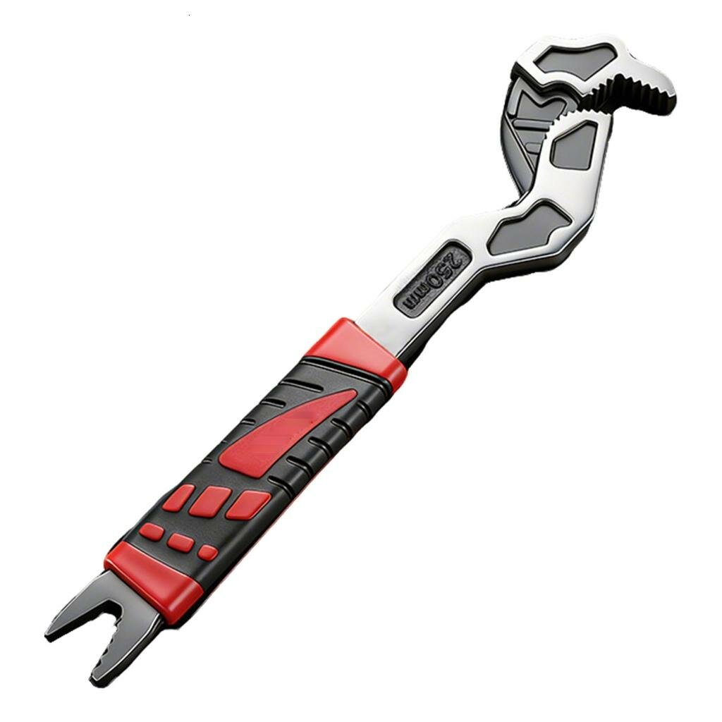 Двухсторонний разводной ключ с автофиксацией, 41 мм, 12 дюймов - 1