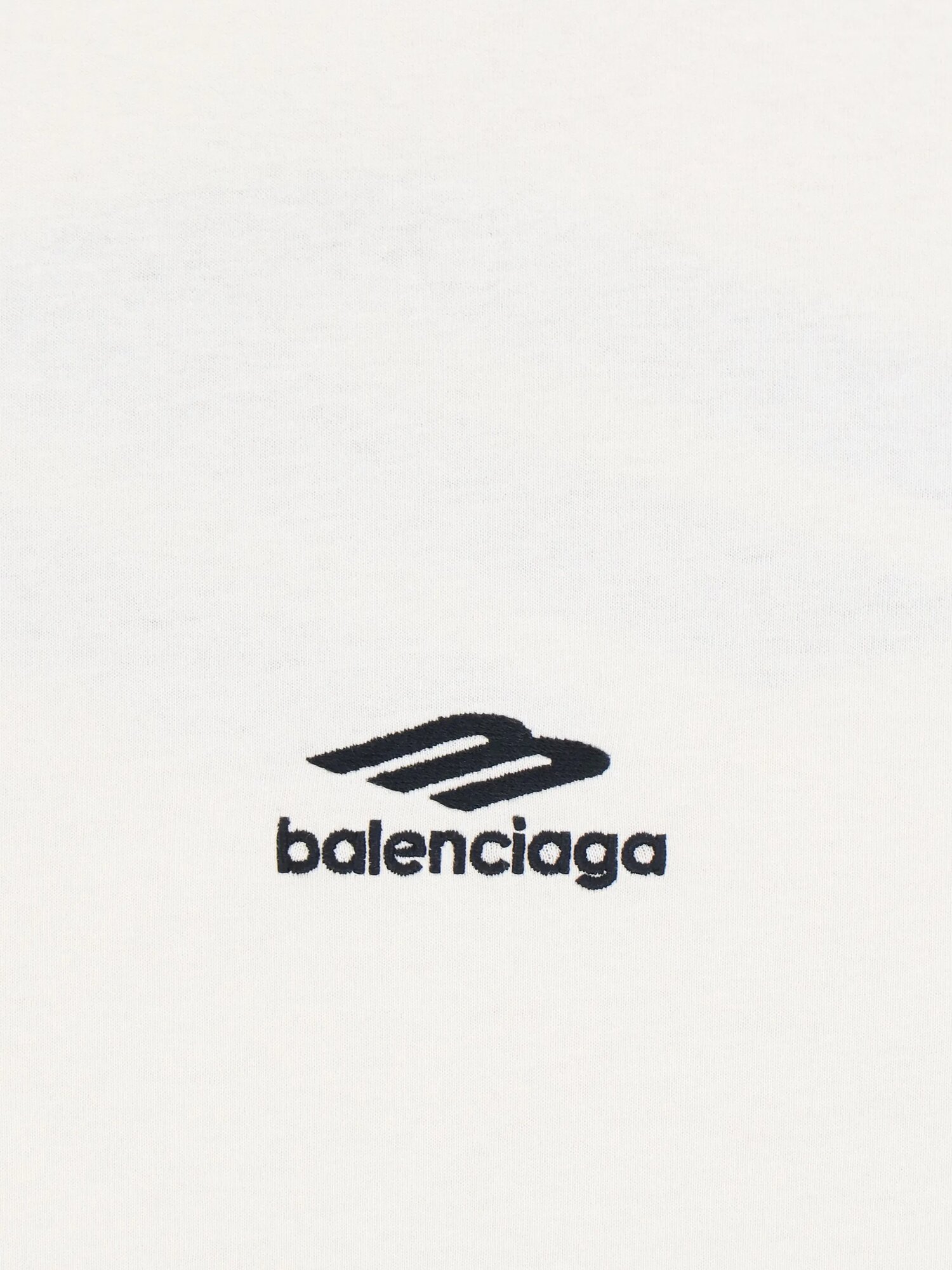 Футболка BALENCIAGA, размер M, белый — фото 1